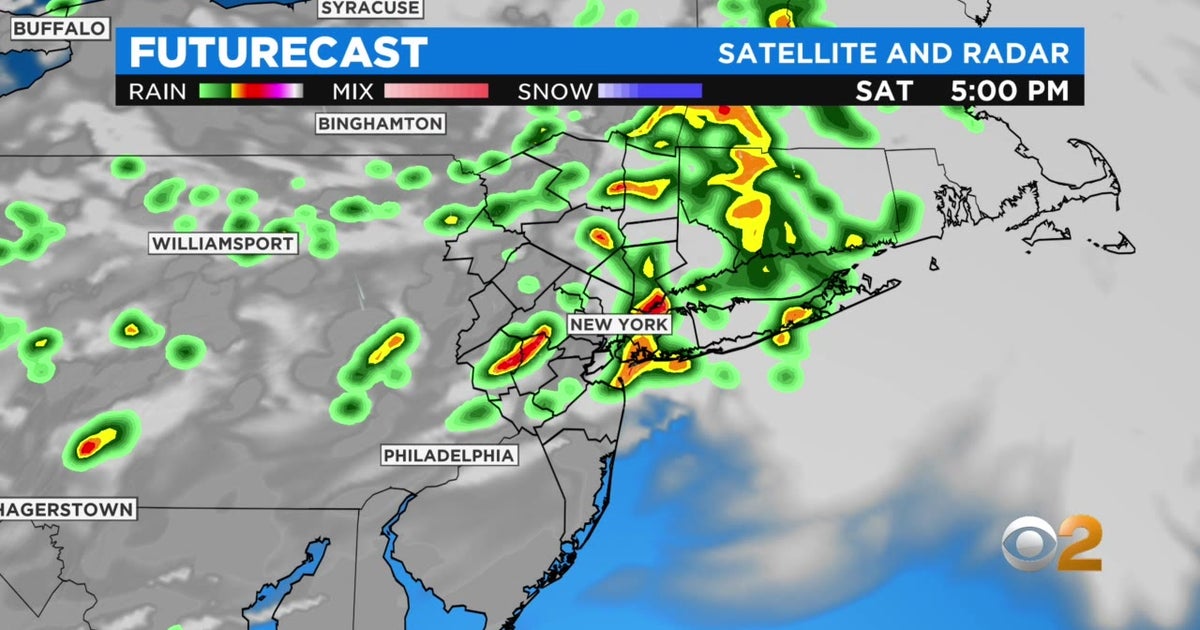 Newark Warns Residents To Avoid Areas Prone To Flooding - CBS New York