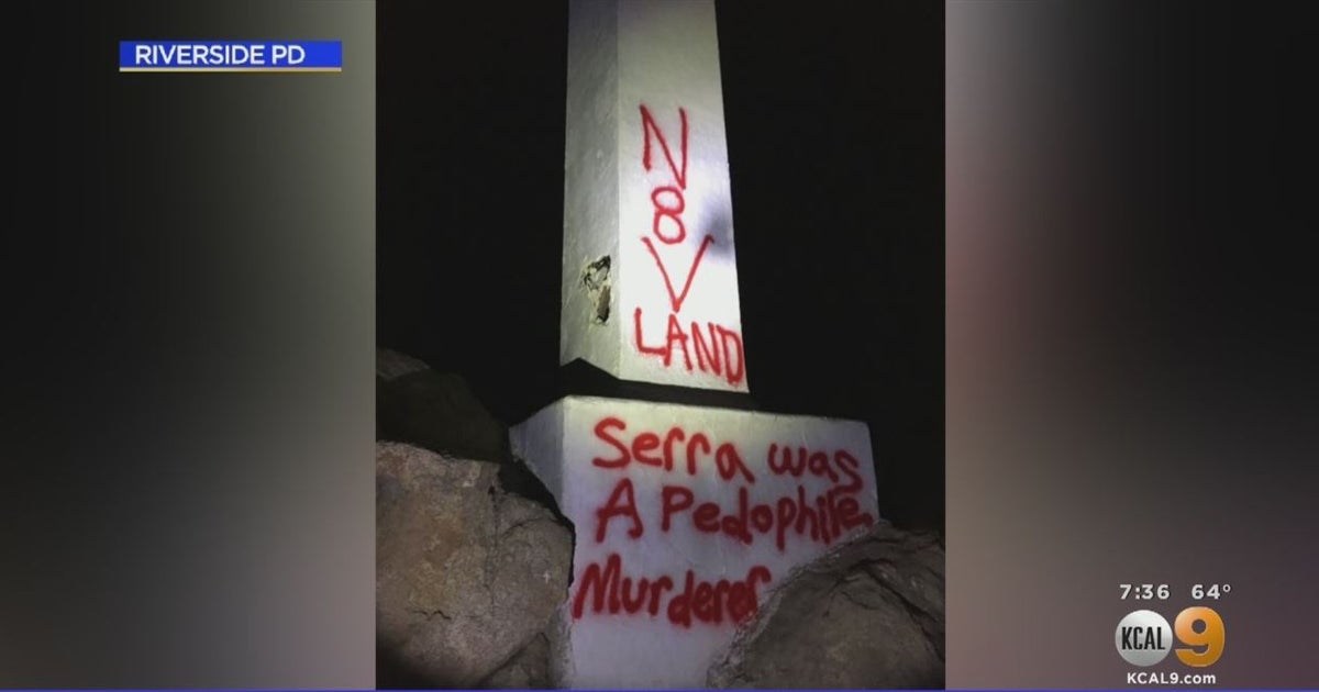 Vandals Use Axe, Red Spray Paint To Deface Cross Atop Mount Rubidoux ...