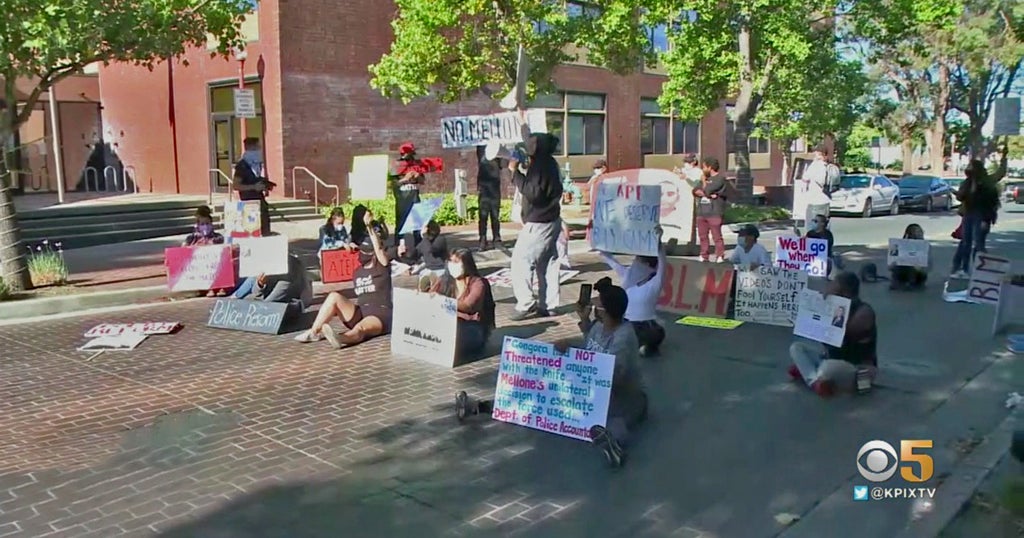 Police Brutality Protesters Gather At Antioch City Hall, Seek Removal ...