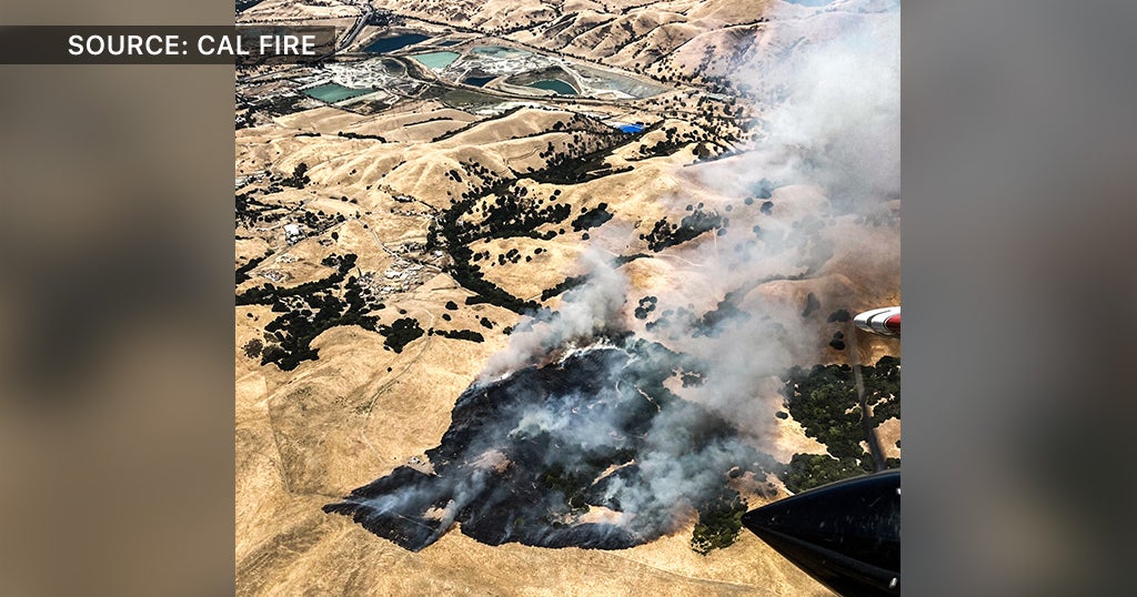 Sunol Brush Fire Grows to 100 Acres; 30 Percent Contained - CBS San ...