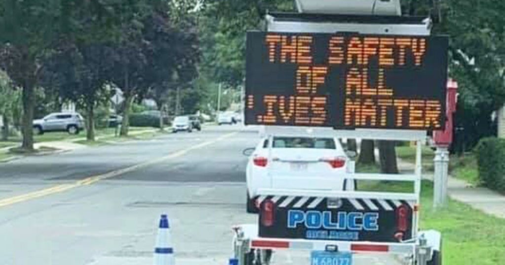 Melrose Mayor, Police Chief Apologize For 'All Lives Matter' Traffic ...