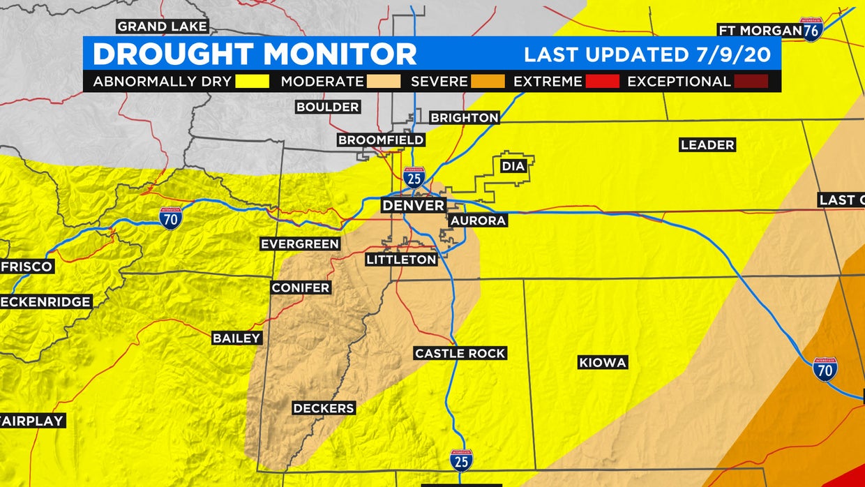 Drought Conditions Continue To Get Worse Across Colorado - CBS Colorado