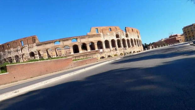 Rome's empty streets reveal a tourism industry in crisis - CBS News