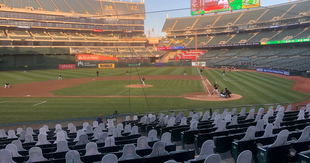 Baseball Returns! Giants, A's Play Bay Bridge Series With Cardboard ...