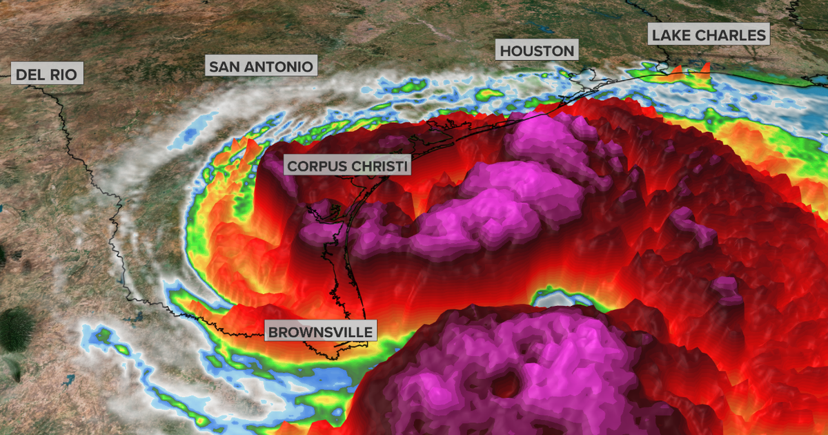 Hurricane Hanna makes landfall in South Texas - CBS News