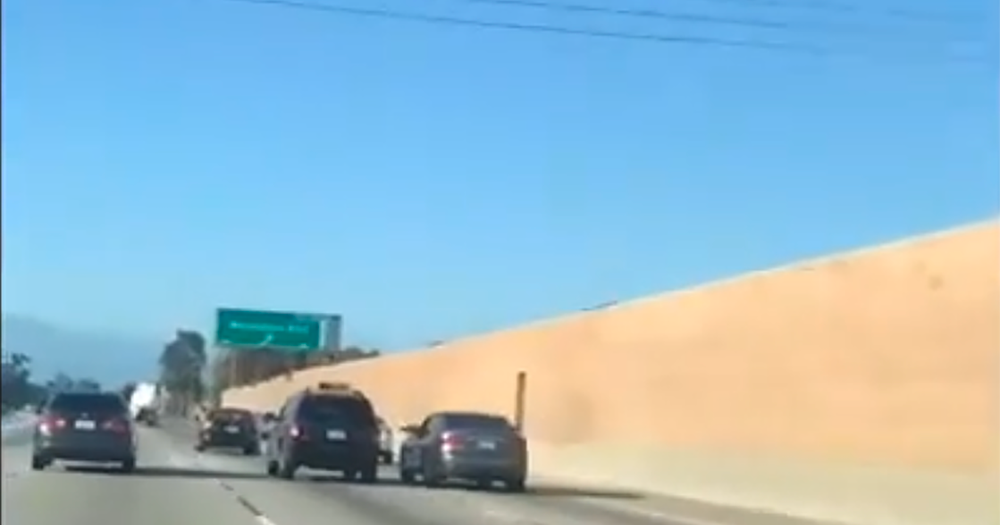 Caught On Video Driver Shoots At Suv In Road Rage Incident On 605