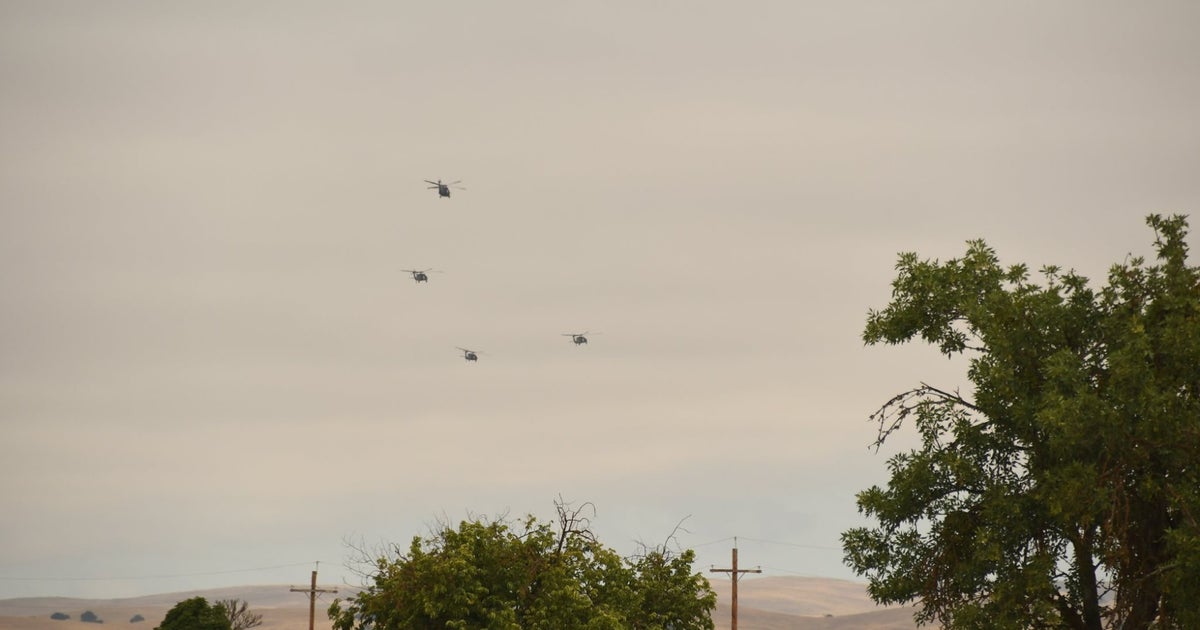 National Guard To Fly Black Hawk Choppers Over LA Friday - CBS Los Angeles