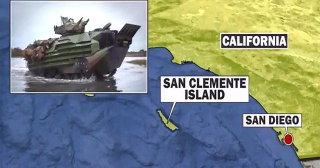 Eight Marines missing, one dead after training accident in California ...