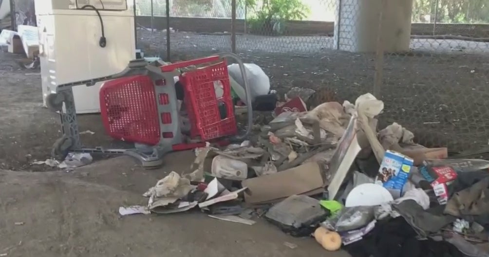 San Jose Residents Organizing Freeway Trash Cleanup - CBS San Francisco