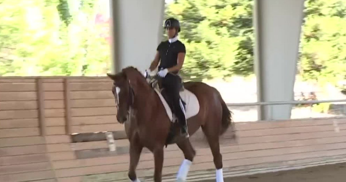 Accomplished Equestrian Genay Vaughn Sets Sights On Olympics - CBS ...