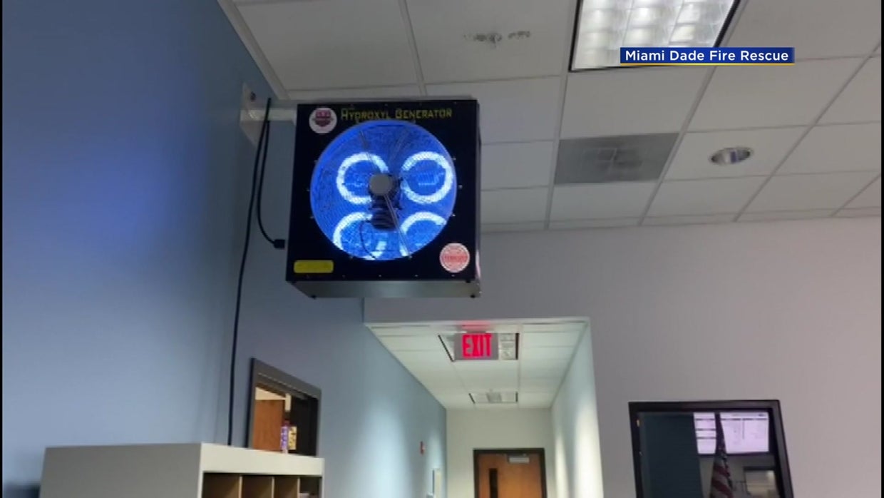 Miami-Dade Installs UV Light Fans At EOC To Kill Coronavirus Particles ...