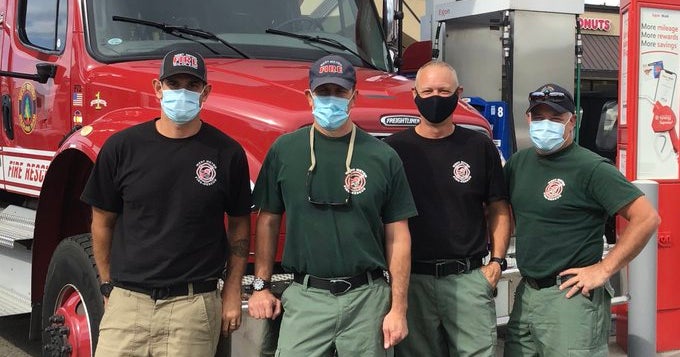 Colorado Firefighters Deploy To California's Apple Fire - CBS Colorado