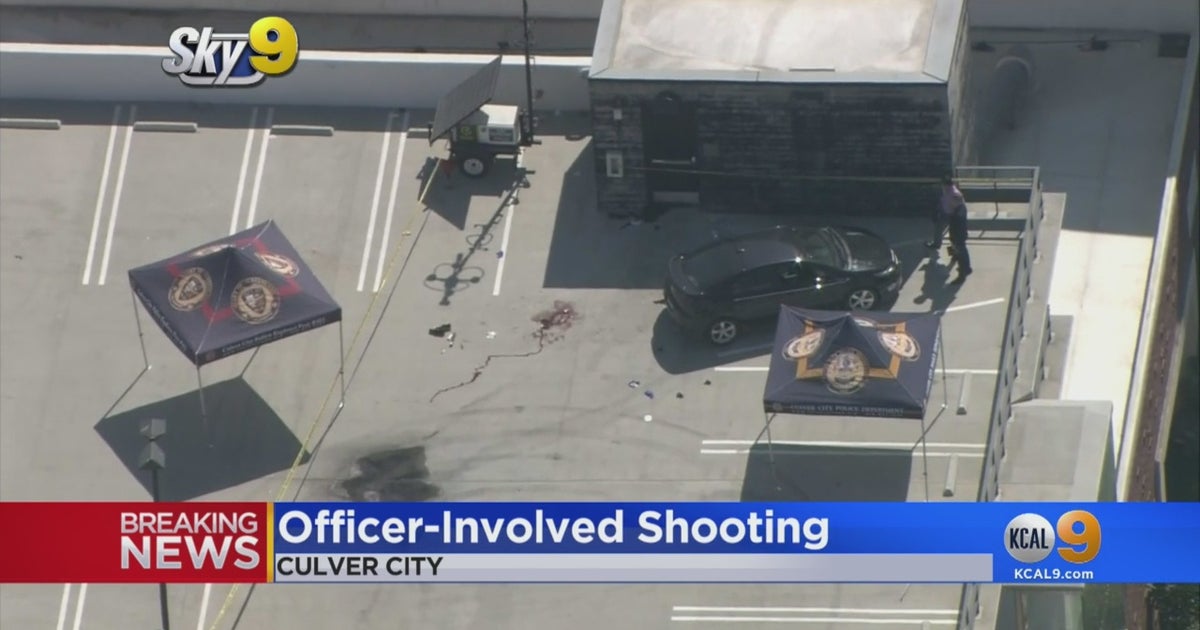 Culver City Police Kill Allegedly Armed Man At Parking Garage Officer