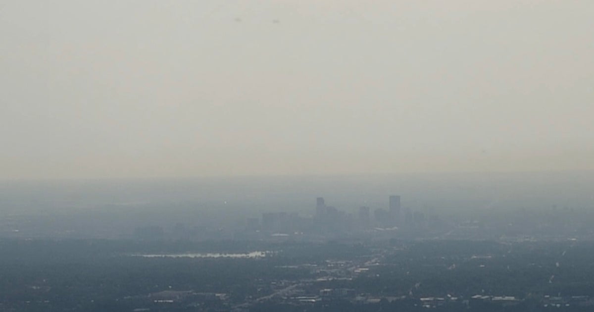 Haze Locked In Over Denver Metro Area And Colorado's Front Range - CBS ...