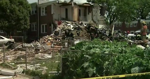 Deadly gas explosion destroys homes in Baltimore - CBS News