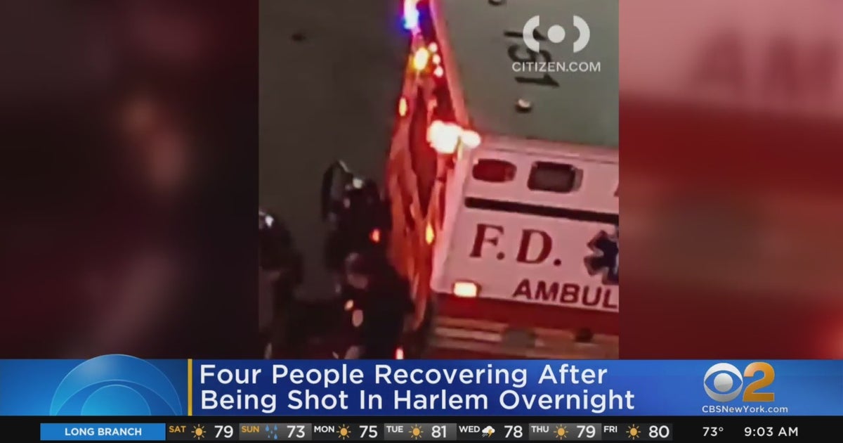 Man Killed, 4 More Hurt In Overnight Shootings In Harlem - CBS New York