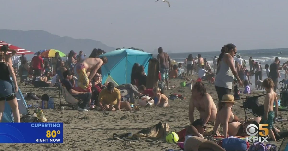 Heat Wave Sends Thousands To San Francisco Beaches - CBS San Francisco