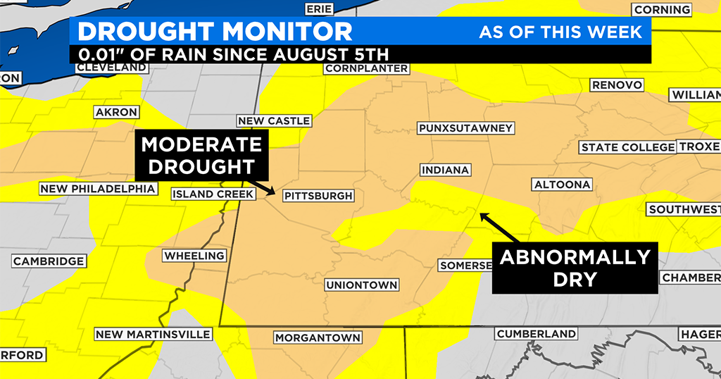 Pittsburgh Weather: 16 Pennsylvania Counties Under Drought Watch ...