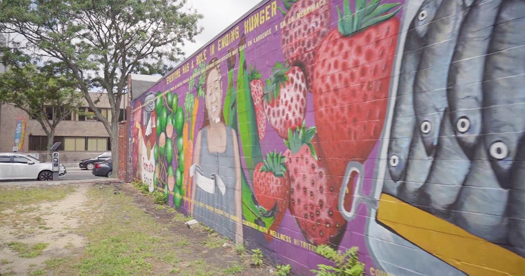 It Happens Here: Inspiring Young Mural Artists In Lawrence - CBS Boston