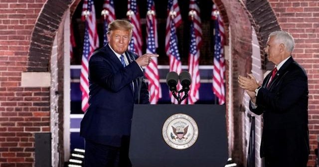 Pence pitches President Trump as "law and order" leader - CBS News