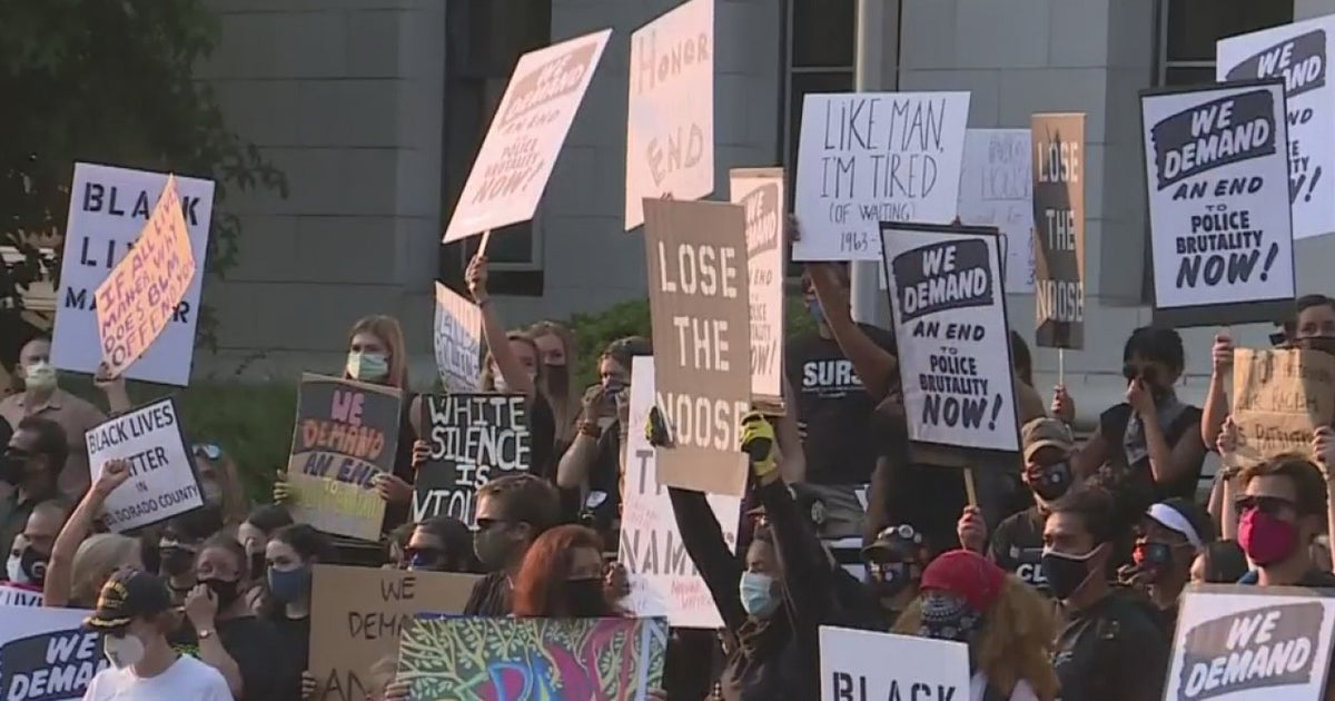 'Lose The Noose': Placerville Protesters Clash Over Century-Old ...