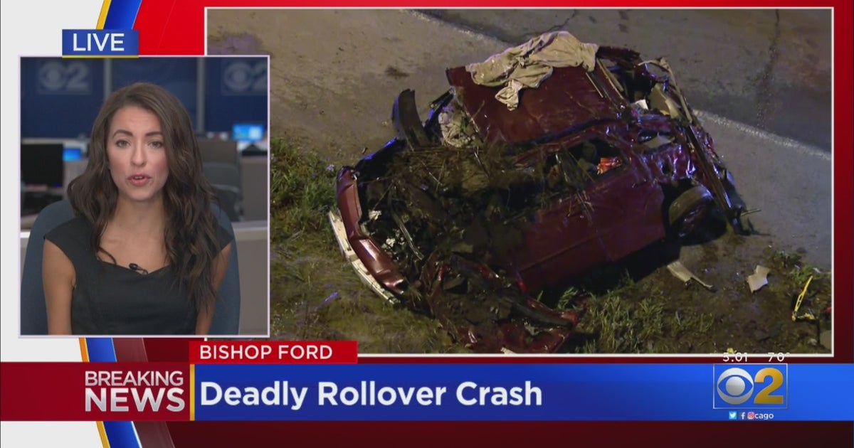 Deadly Rollover Crash On Bishop Ford Freeway Near 130th Street; Lanes ...