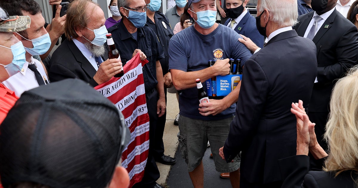 Joe Biden Follows Through On Promise, Delivers Beer To Firefighters In ...