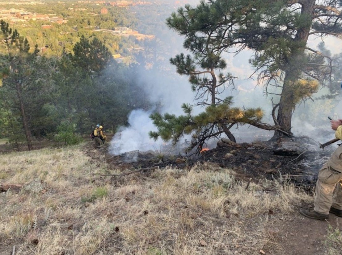 Boulder Fire-Rescue Quickly Contains Grass Fire Near Settler's Park ...