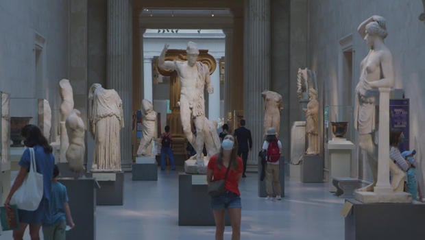 Reopening the art world in a time of COVID - CBS News