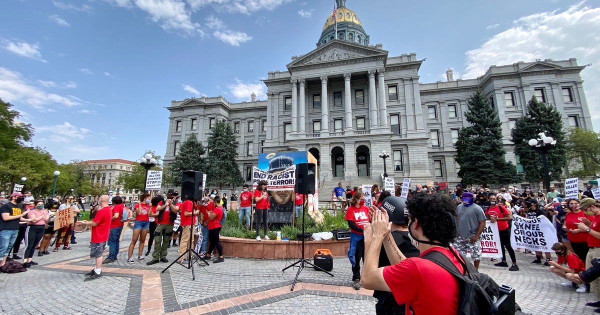 Hundreds Attend 'Drop The Charges' Protest At State Capitol - CBS Colorado