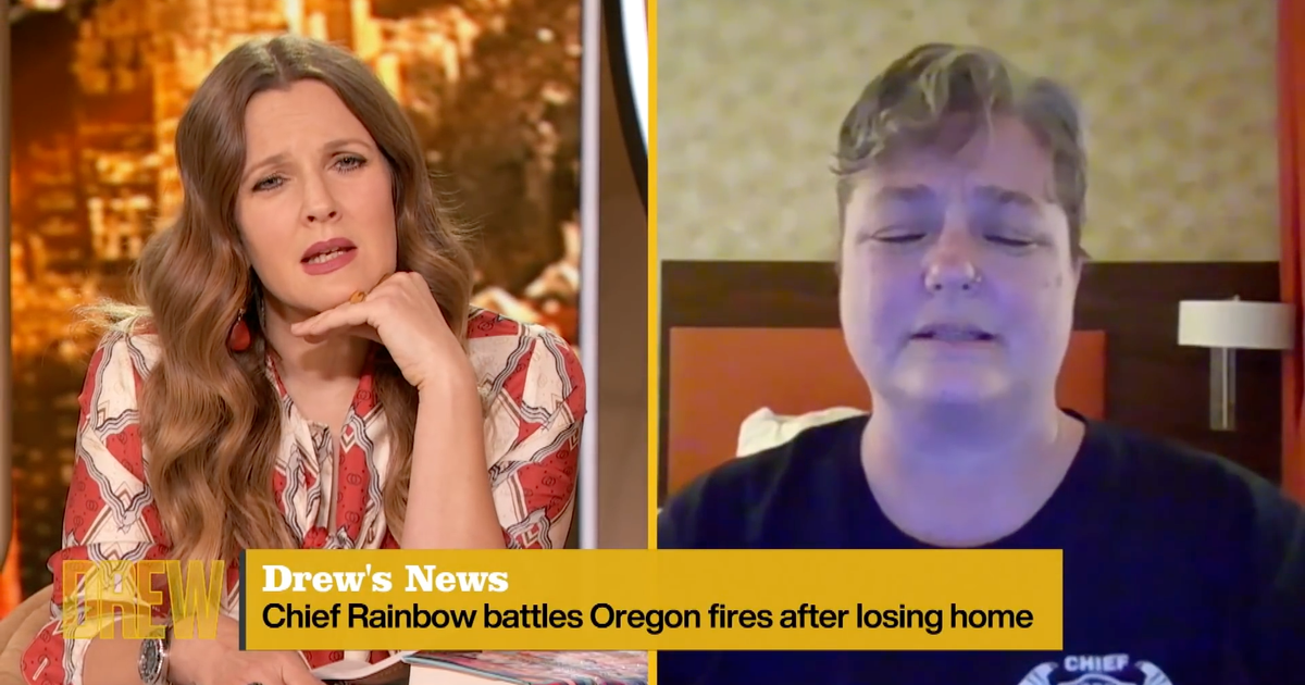 Drew's News: Drew Surprises an Oregon Fire Chief Who Lost Her Home ...