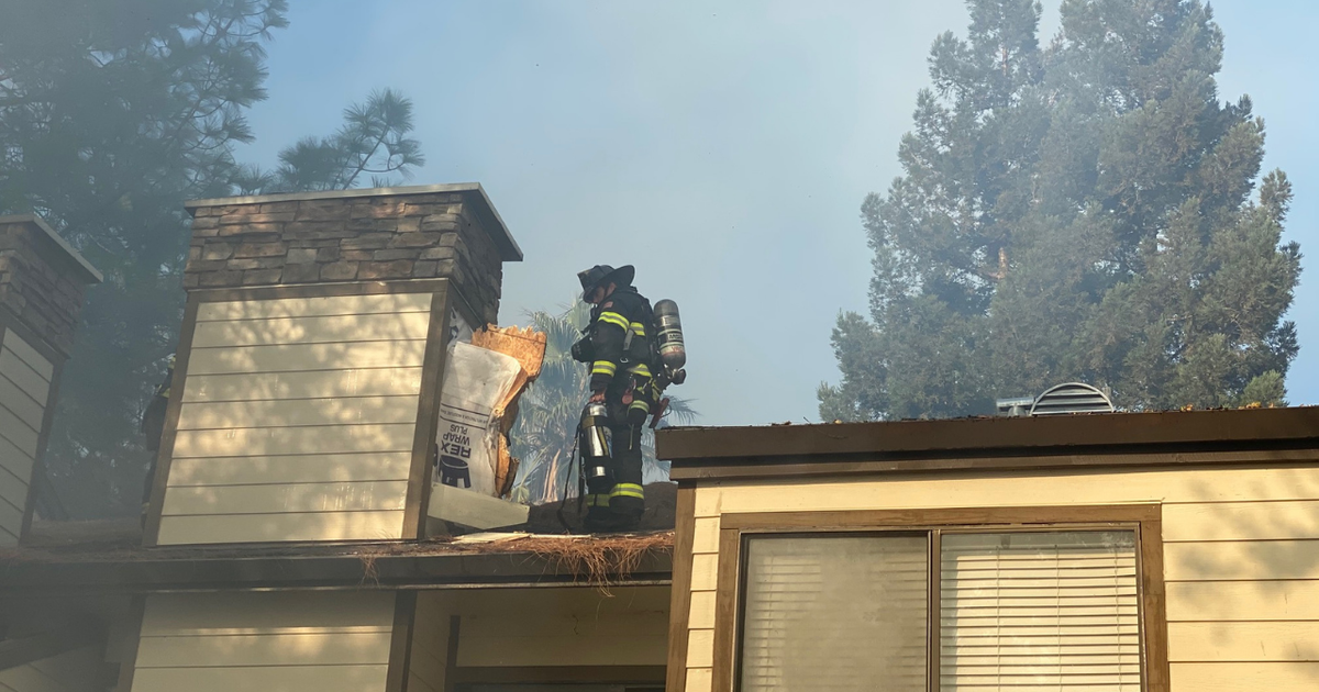 Firefighters Battle Vacaville Brush Fire That Spread To Roof Of Nearby ...