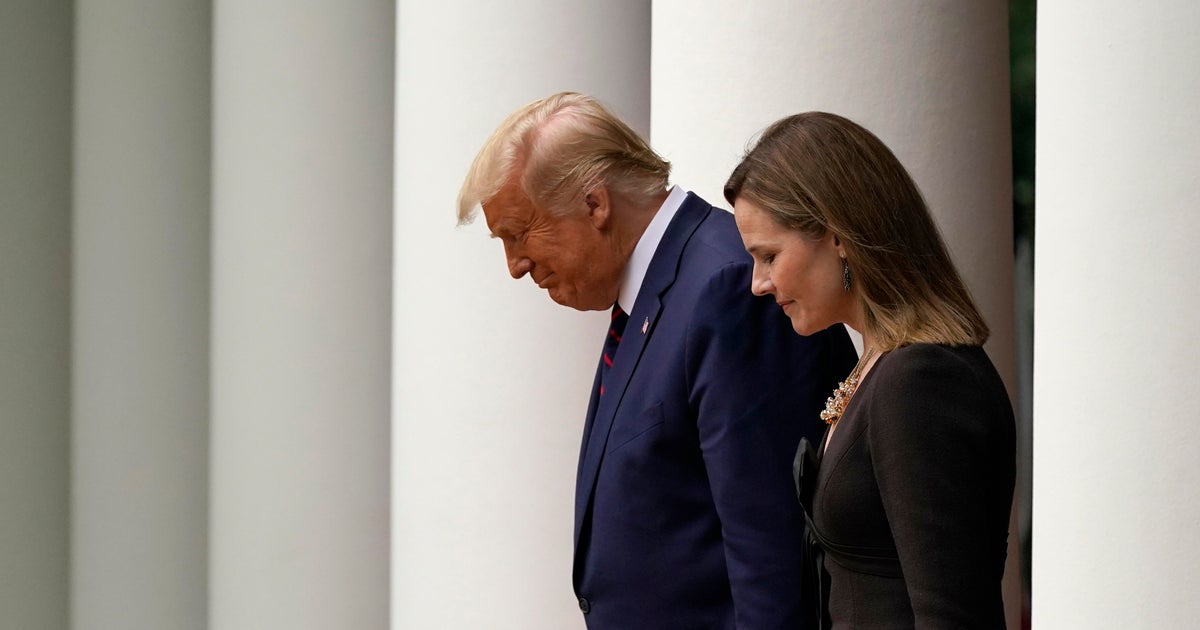 Trump names Amy Coney Barrett as his Supreme Court nominee - CBS News