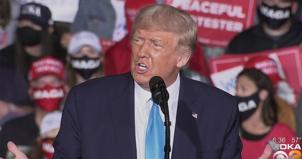 Pres. Donald Trump Returns To Pennsylvania, Holds Campaign Rally In ...