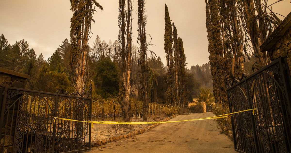 Glass Fire Evacuees Return Home To Find Devastation - CBS Sacramento
