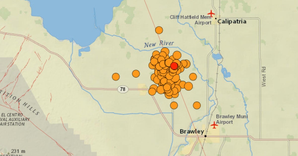 Earthquake Swarm Rattles Part Of California As Officials Launch ...