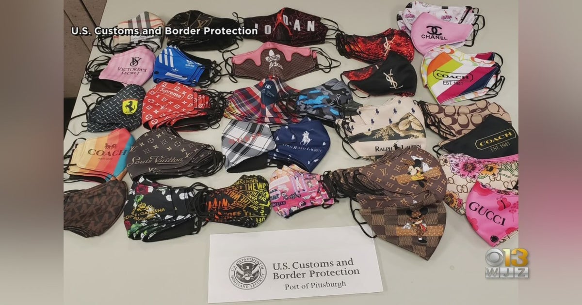 Baltimore Customs Agents Seize Over 50K Counterfeit Face Masks - CBS ...