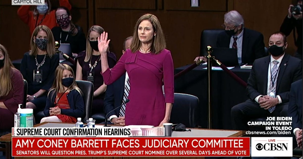LIVE: Judge Amy Coney Barrett Speaks To Senate Judiciary Committee ...
