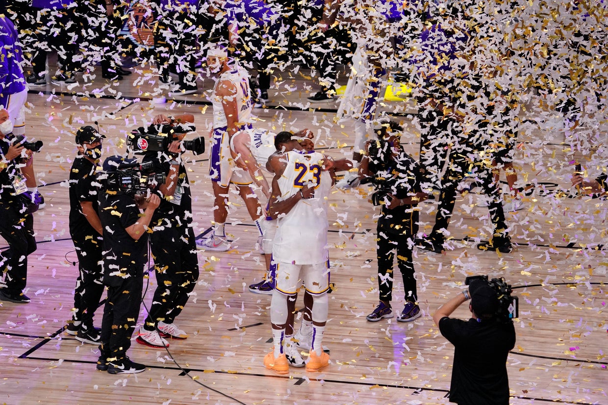 Los Angeles Lakers win NBA Finals; LeBron James secures his fourth ...
