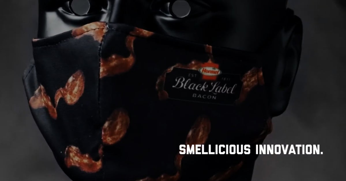Hormel Unveils New Bacon-Scented Face Mask - CBS Minnesota