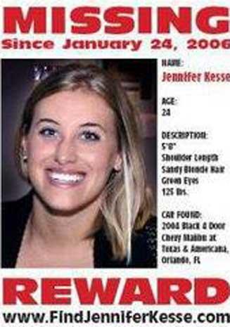 The disappearance of Jennifer Kesse