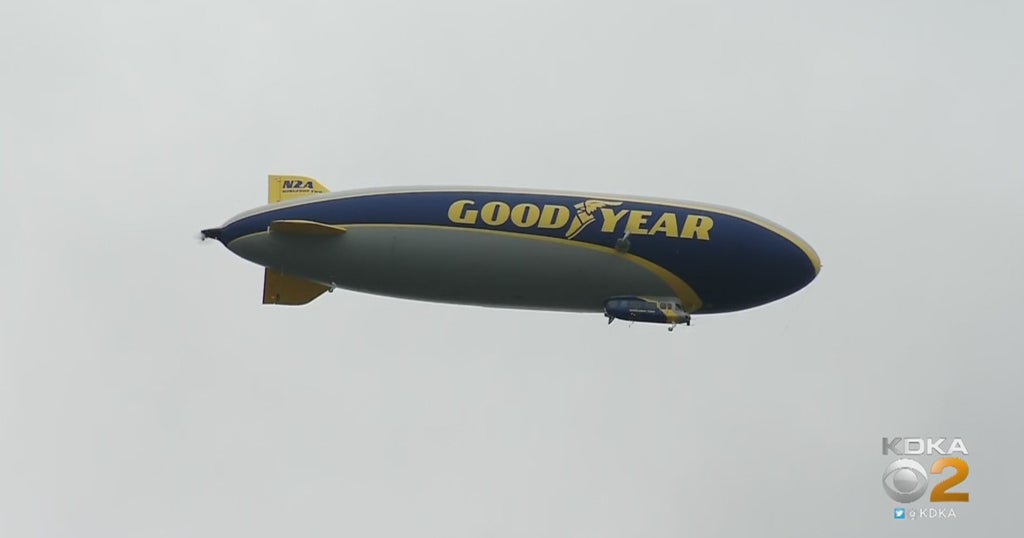 Goodyear Blimp Spotted Over Heinz Field For Pitt-Notre Dame Game - CBS ...