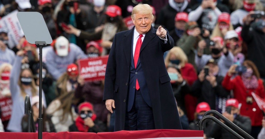 President Trump Holds Sunday Rally In New Hampshire - CBS Boston