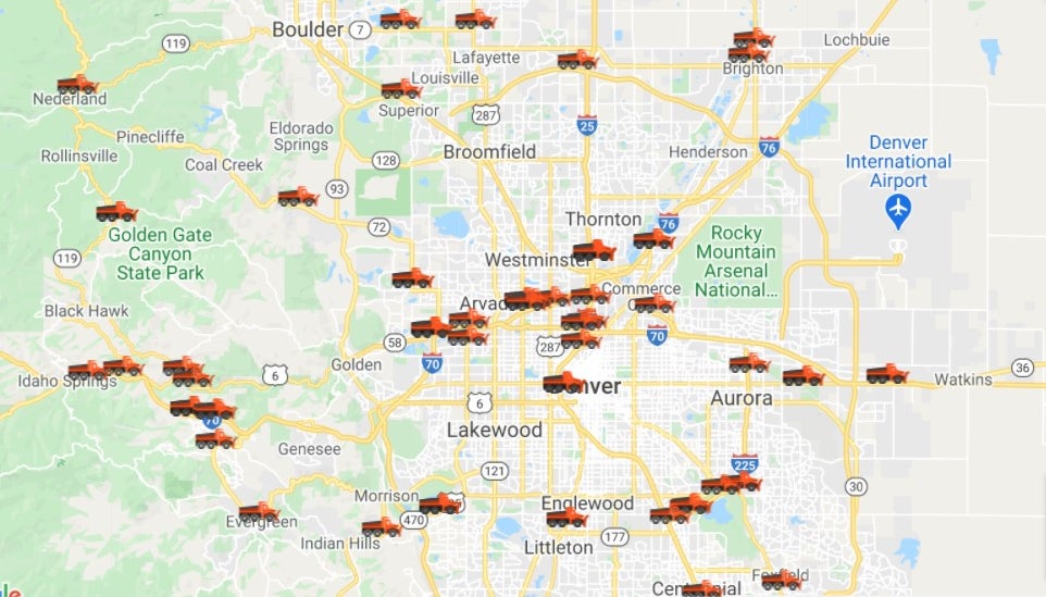 Snowy Roads: CDOT Has 95 Plows Working Around Denver - CBS Colorado