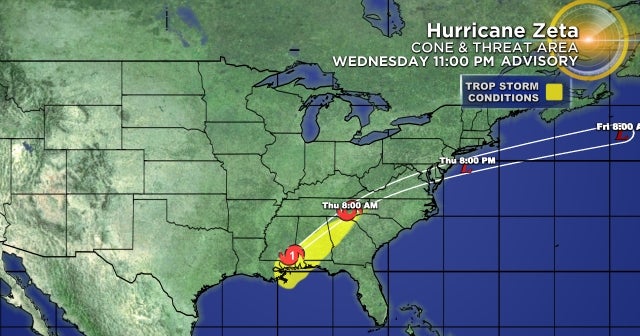 Tracking The Tropics: Zeta Moving Rapidly Through Mississippi & Alabama ...