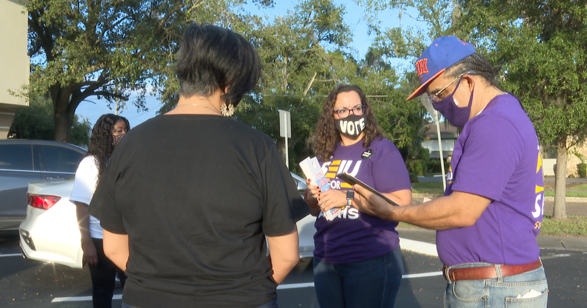 Labor unions reach out to infrequent Florida voters in final stretch of ...