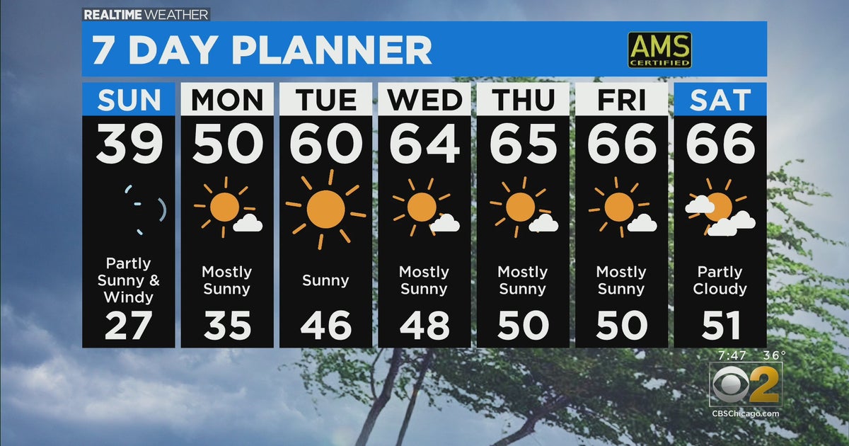 Chicago Weather: Windy, Cold Sunday, But Temperatures To Rise In The ...