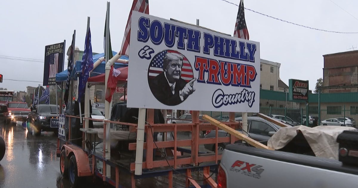 Dozens Of Supporters Take Part In 'Trump Train' Caravan Event In ...