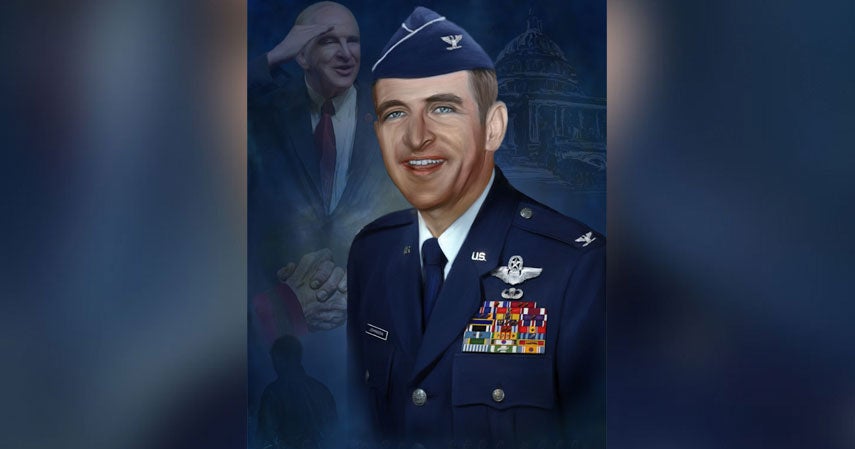 Portrait Of 'American Hero,' Late U.S. Congressman Samuel Robert ...