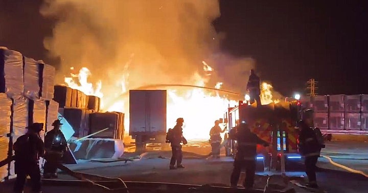 Firefighters Battle 2-Alarm Fire At Georgia-Pacific Paper Plant In San ...